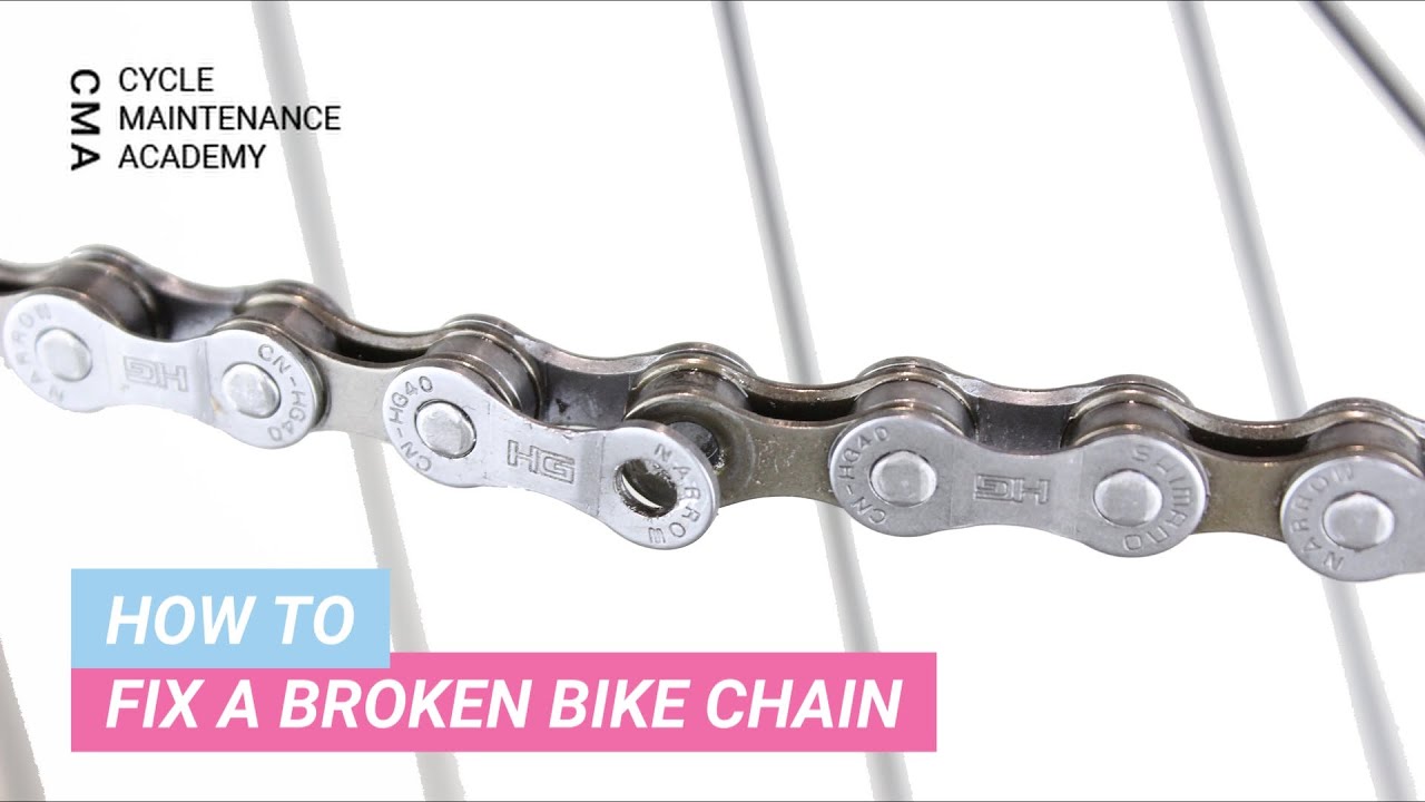 How to fix a broken bike chain | Cycle Maintenance Academy