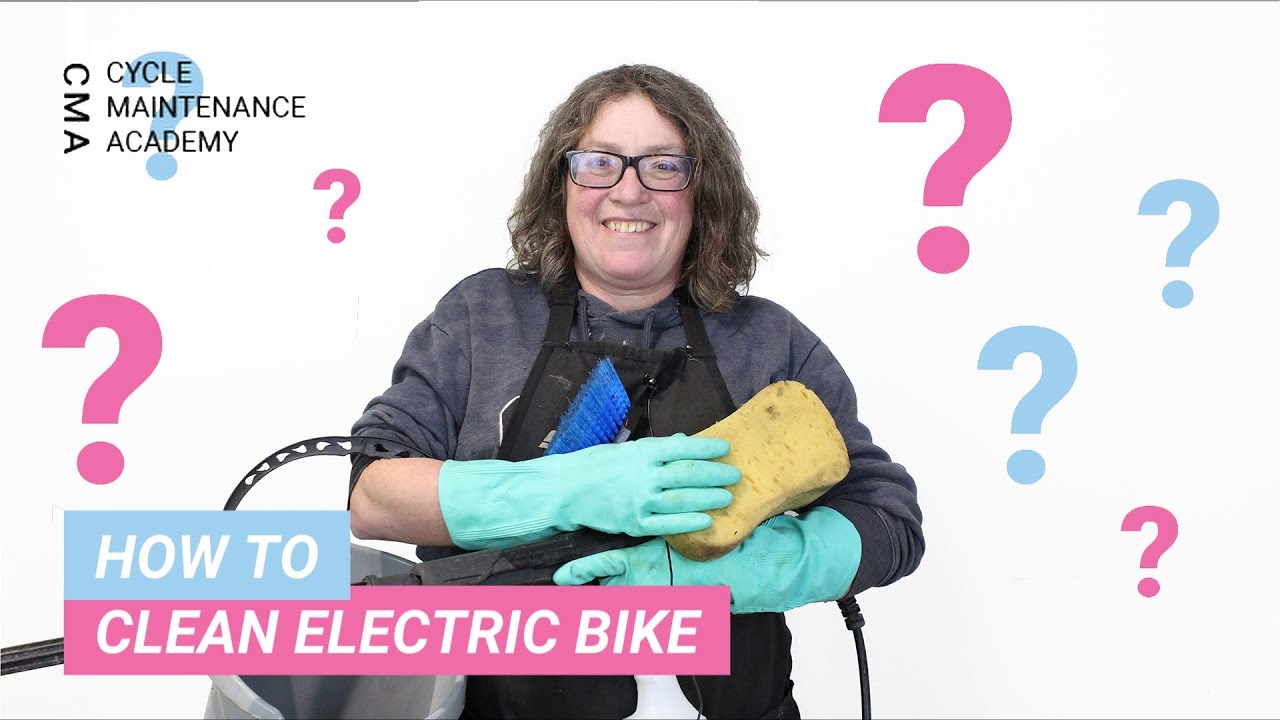 How to clean electric bike - Cycle Maintenance Academy